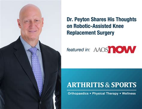 Dr Randall Peyton Featured In Aaos Now Article Arthritis And Sports