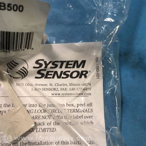 System Sensor Cb500 Control Module Barrier Ims Supply
