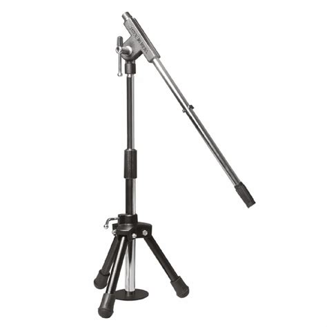 Modern Black Table Stand Bms Pa Microphone And Speaker Stands At Rs