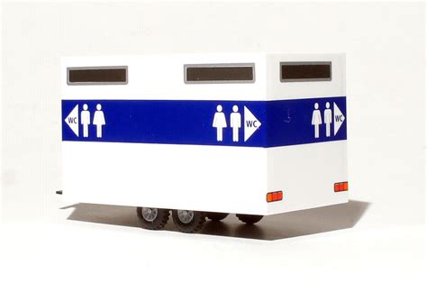 Rietze 70261 Wc Aanhanger