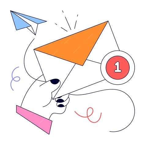 premium vector get a flat animated design of send mail