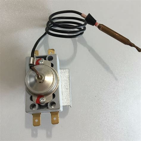250VAC 20A 4 Pin Terminals Thermostat for Electric Water Heater Kettle ...