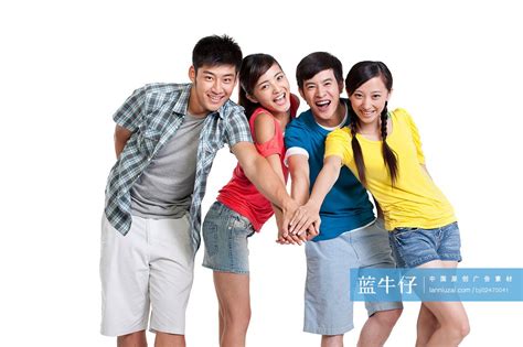 时尚年轻人 蓝牛仔影像 中国原创广告影像素材