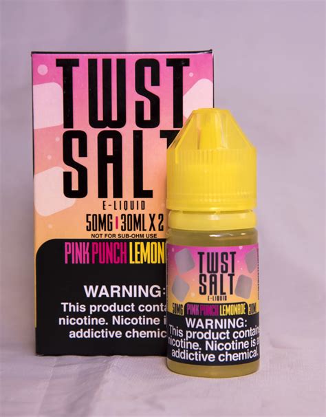 Lemon Twist Pink Punch Salt 50mg Planet Vapor