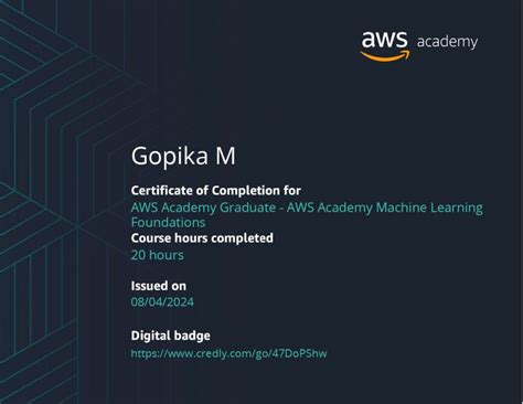 gopika m on linkedin machinelearning aws cloudcomputing artificialintelligence…