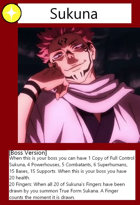 Sukuna Anime Showdown 2 Wiki Fandom
