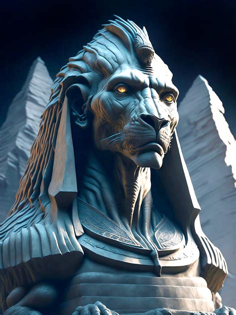 Artstation Sphinx Lion