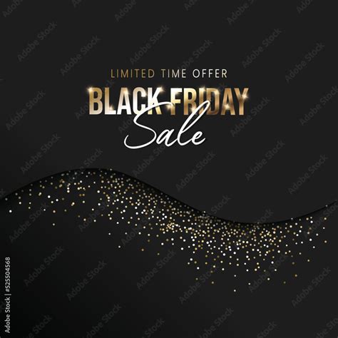 블랙 프라이데이 배너 및 배경 Stock Vector Adobe Stock
