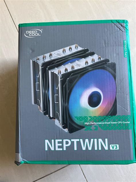 Deep cool NEPTWIN V3 CPU大風扇散熱器, 電腦＆科技, 桌上電腦 - Carousell