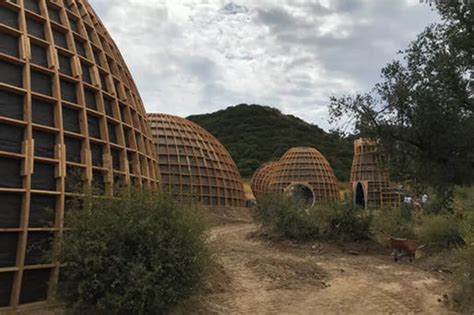 Kanye West Builds Yeezy Home Igloo Like Structures For Affordable