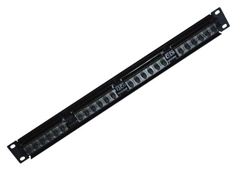 Patch Panel Universal 24 Portas CAT 6 Hikari MRE Ferramentas