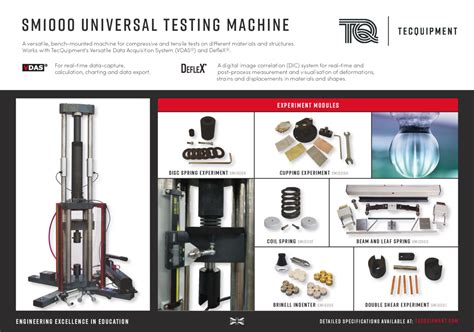 UNIVERSAL TESTING MACHINE TecQuipment