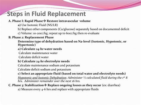 PPT Fluids And Electrolytes In Pediatrics PowerPoint Presentation