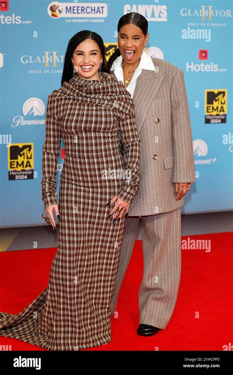Neneh Cherry Mit Tochter Mabel Bei Der Verleihung Der Mtv European