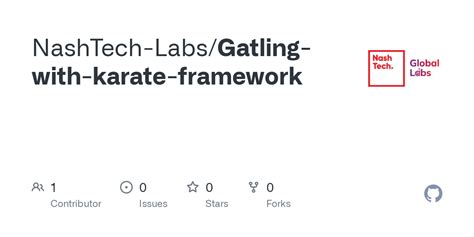 Github Nashtech Labs Gatling With Karate Framework