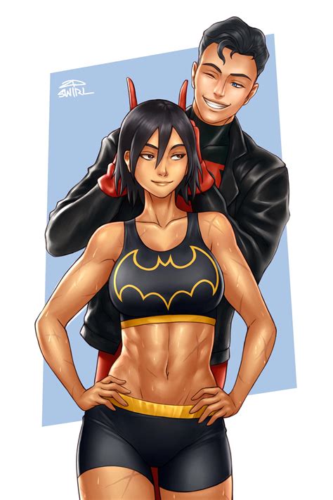 Cassandra Cain Batgirl 2dswirl [dc Comics] R Musclegirlart