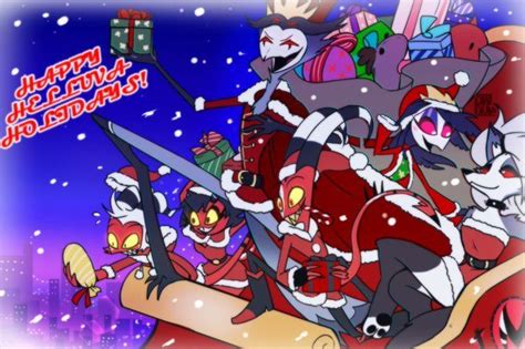 Infernal Paradise [hazbin Hotel And Helluva Boss] Especial De Navidad
