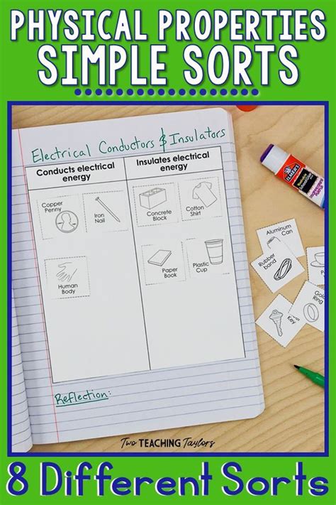 Physical Properties Of Matter Sorting Activities Print And Digital