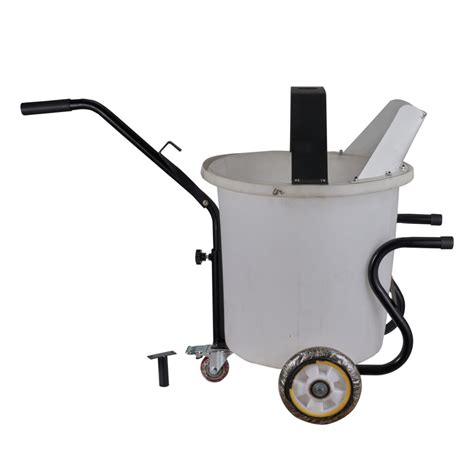 Self Leveling Mixing Station Mobile Cart For Floor Compound Arik Tools