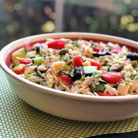 Mediterranean Orzo Salad Recipe Bryont Blog