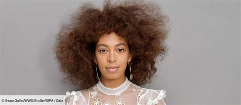Photos Solange Knowles En Robe Blanche Superbe Au Naturel Chez