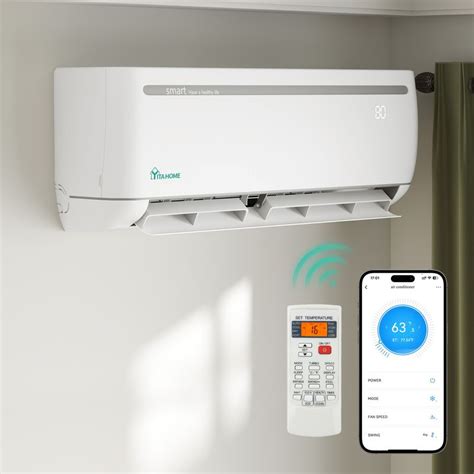 Yitahome 24000 Btu Ductless Mini Split Air Conditioner 2 Ton 18 5 Seer2 Aircon With Heat Pump