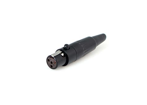 TA4F 4-pin Female "Mini XLR" | Cable Techniques