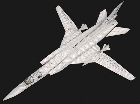 Tupolev Tu 22 Model Turbosquid 1232172