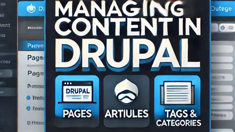 Creating And Managing Content In Drupal Complete Guide To Pages