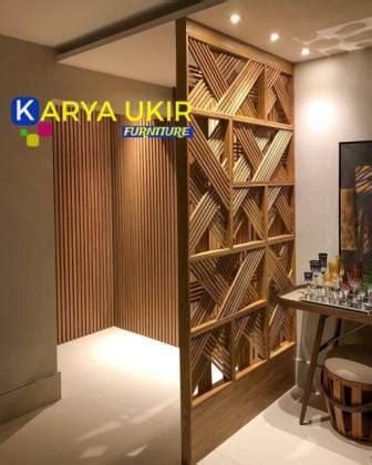 Hiasan Pembagi Ruangan Unik Alami Terbaik Karya Ukir Furniture