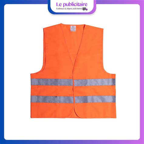 Gilet de sécurité personnalisé Maroc Lepublicitaire