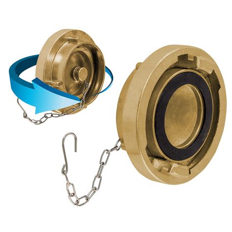 Storz Brass 65mm Cap And Chain
