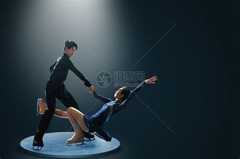 双人花样滑冰高清图片下载 正版图片507689139 摄图网