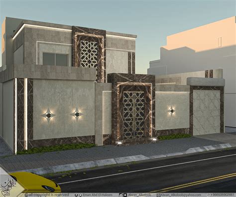 Al Qassim Villa On Behance
