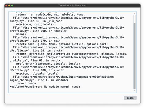 Profiler Process Needs To Remove `pythonexecutable` To Run In Conda Env