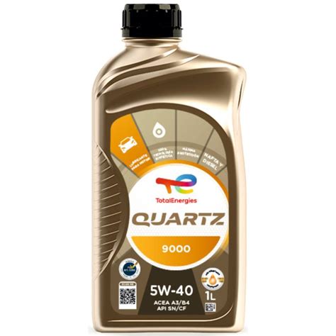 Lubricante Total Quartz 9000 5w40 X1lts Easy