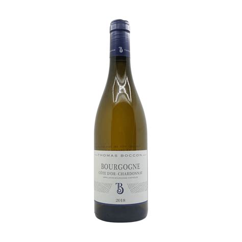 Thomas Boccon Bourgogne Cote Dor Chardonnay 2018 Gommone