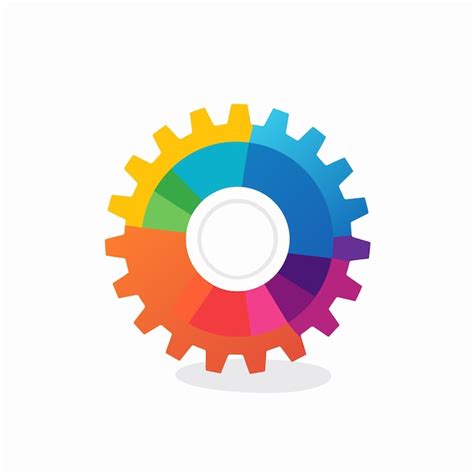 Premium Vector Program Solution For Teamwork Filled Gradient Logo