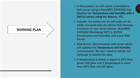 Temperature Measurement Using Nodemcu Esp8266 Pptx