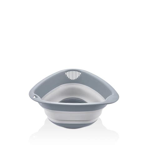 Triangle Collapsible Strainer Grey