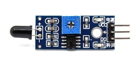 Flame Sensor Infrared Receiver Ignition Source Detection Module Prayog India