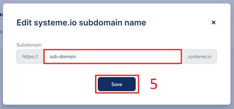How To Modify The Systeme Io Subdomain Help Pages