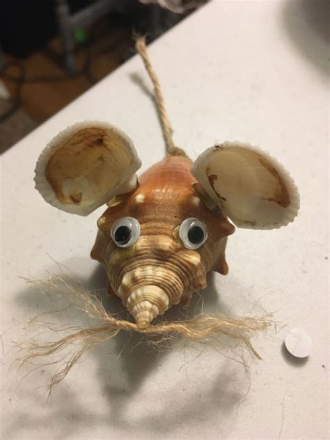 Shell Mouse Novelty Christmas Holiday Decor Christmas Ornaments