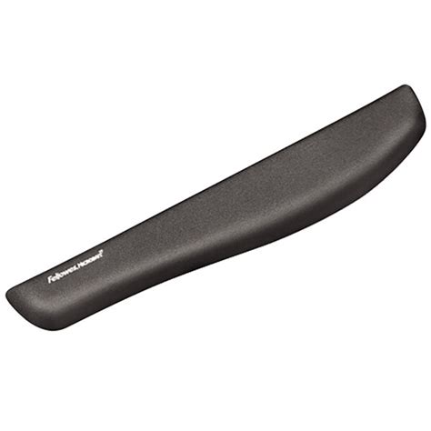 Fellowes 9252301 PlushTouch Graphite Foam Keyboard Wrist Rest With