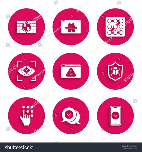 Set Browser Exclamation Mark Check Speech Stock Vector Royalty Free 2021784806 Shutterstock