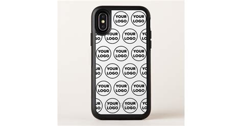 Custom Business Company Logo Pattern Otterbox Iphone Case