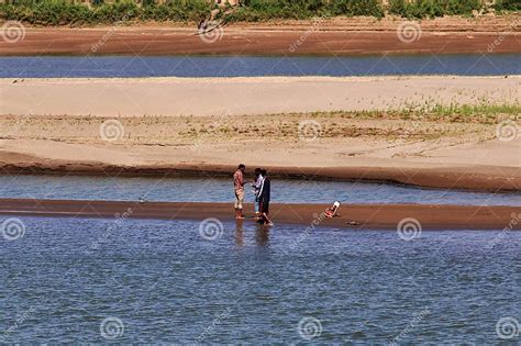 Khartoum Sudan 18 Feb 2017 Confluence Of White And Blue Nile