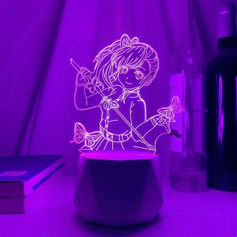 Głośnik led na Bluetooth lampa Anime Jujutsu Kaisen Led Light Ryomen
