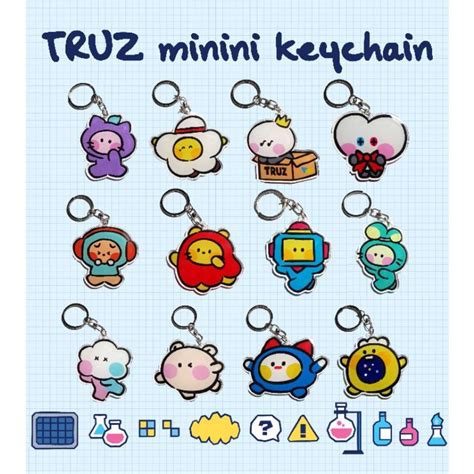 Jual TRUZ MININI KEYCHAIN TREASURE Shopee Indonesia