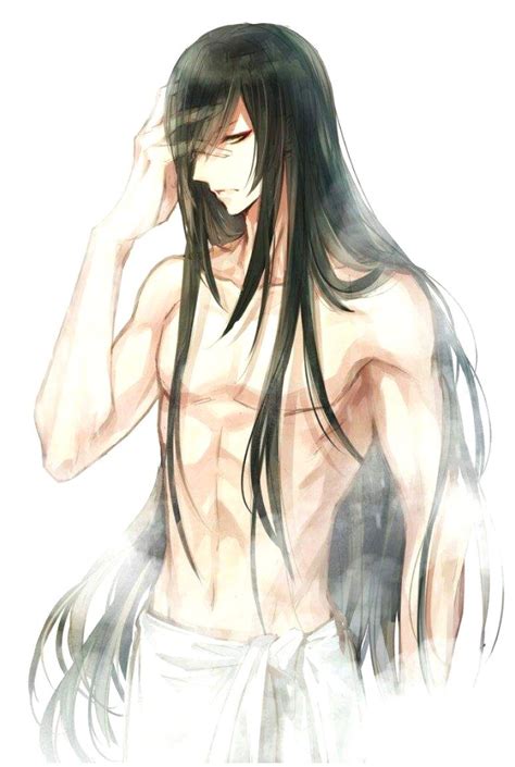 Anime Guys With Long Hair Anime Hairstyles Male Anime Hair Anime